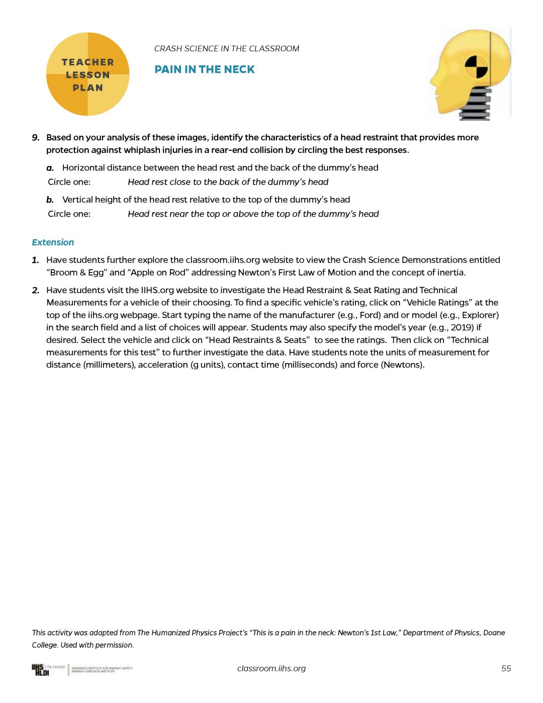 Crash Science in the Classroom | Crash Science in the Classroom